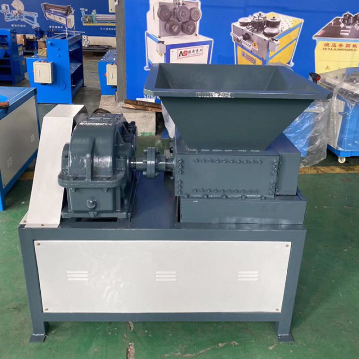 Industrial Double Shaft Scrap Metal Shredder Plastic Recycle Grinder ...