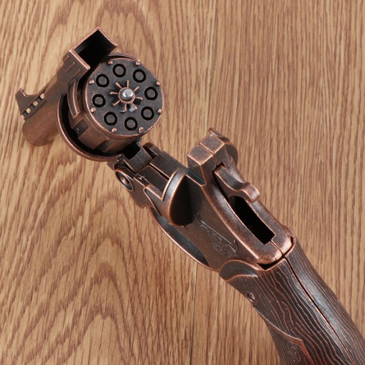 Revolver slamming gun full metal smashing gun nostalgic paper gun ...