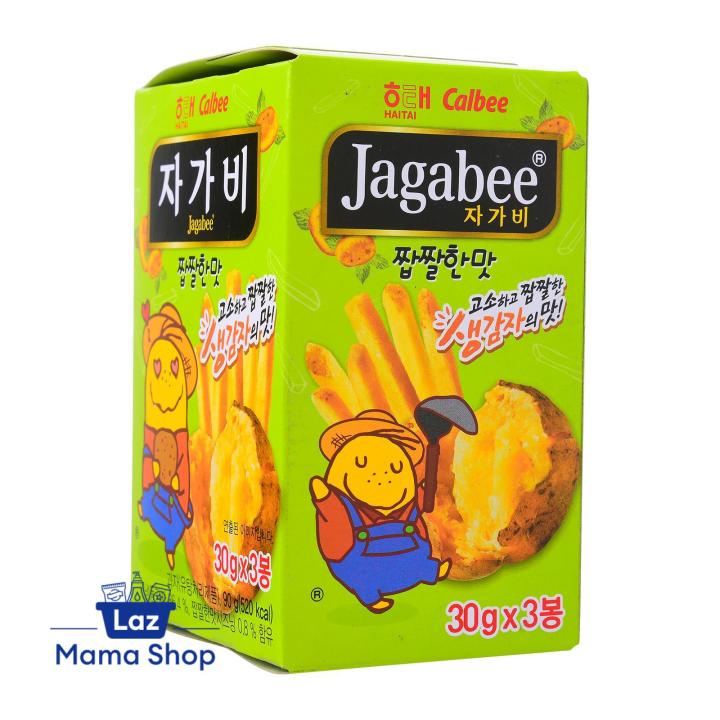 HAITAI X Calbee Korean Original Jagabee Potato Sticks (Laz Mama Shop) | Lazada Singapore