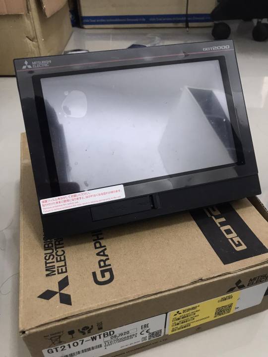 Mitsubishi GOT Touch Screen HMI GT2107-WTBD 7” Wide, WVGA, TFT color ...