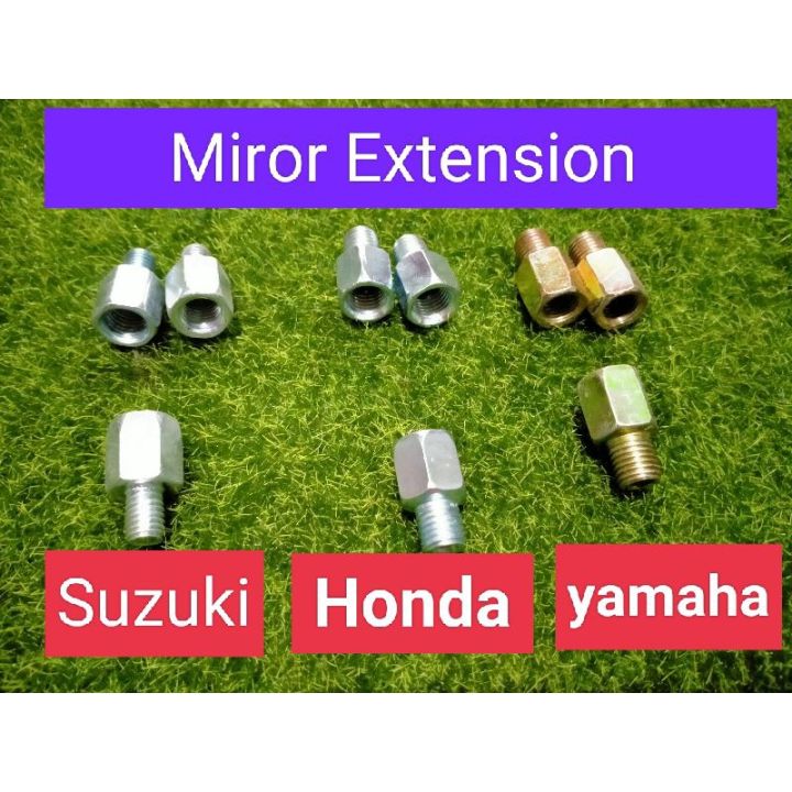 Side mirror extension for Honda/Suzuki/Yamaha | Lazada PH