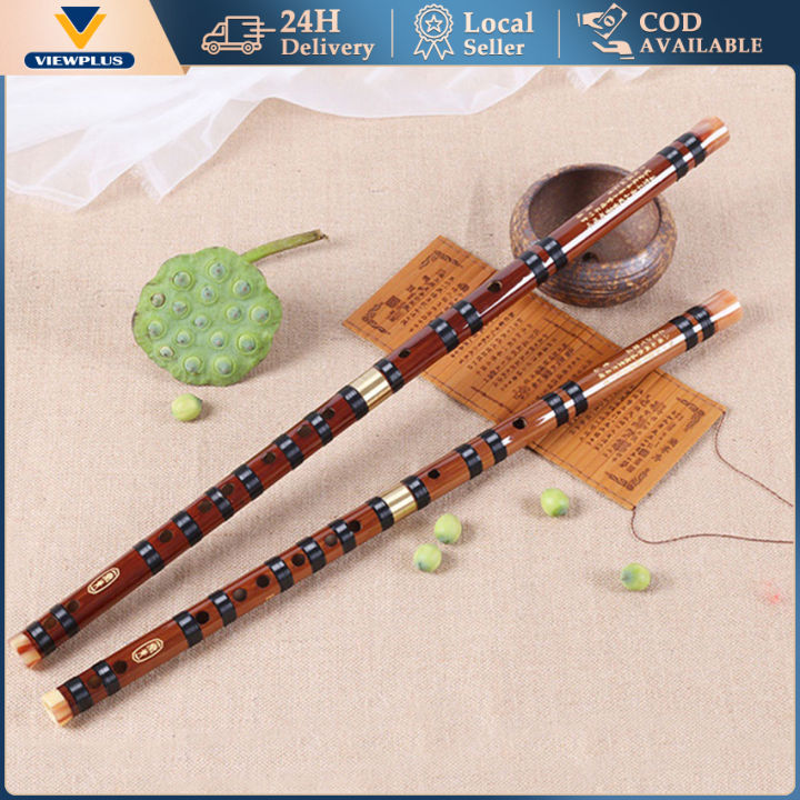Bamboo Flute Dizi Chinese Musical Woodwind Instrument C Key Chinese ...