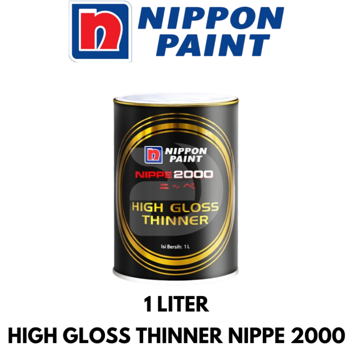 Thinner Nippe 2000 Hi-Gloss 1 Liter / NIPPON PAINT | Lazada Indonesia