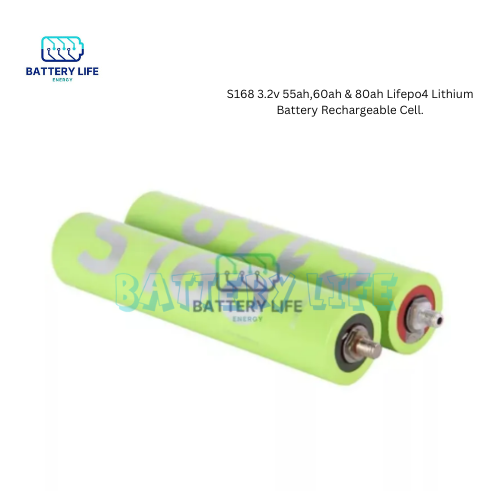 S168 3.2v 60ah & 70ah Lifepo4 Long lasting Lithium Battery Rechargeable ...