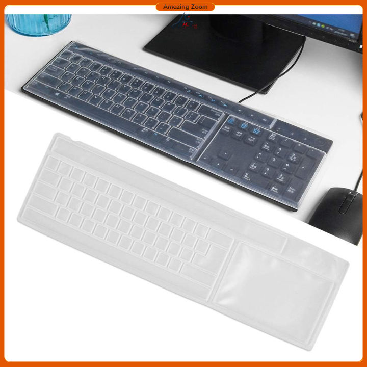 Universal Desktop Computer Keyboard Transparent Silicone Protective ...