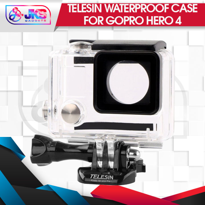 TELESIN 30M Waterproof Case GoPro Hero 3/3+, GoPro Hero 4 Silver, GoPro ...
