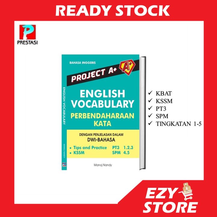Ezystore Project A English Vocabulary English Educational Learning