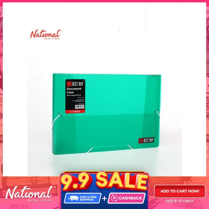 BEST BUY File Case 14009FC Long Garter Lock Foldable (Green) | Lazada PH