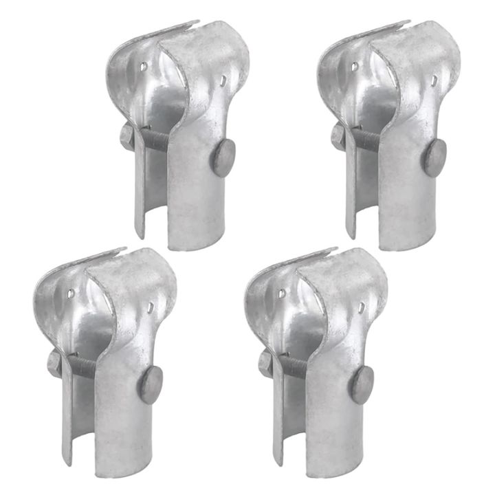 1-3/8In X 1-3/8In End Rail T Clamp, Galvanized Steel Chain Link Fence T ...