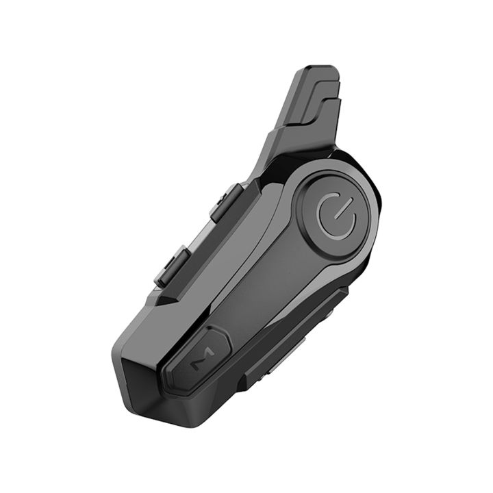 Motorcycle BT Intercom with Helmet BT Headset Waterproof Universal ...