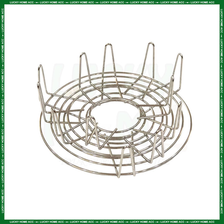 Stainless Steel Steaming Rack Stand Pot Stand High Leg Stand Steam Rack ...