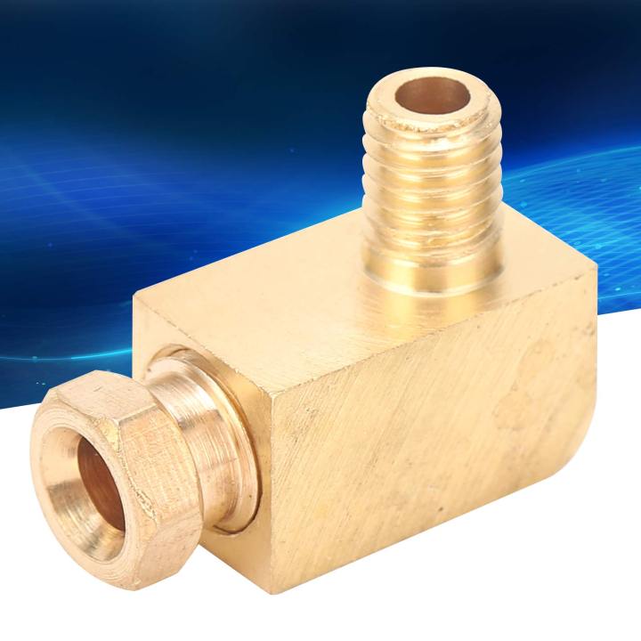 Brass Pipe Joint Right Angle Pipe Joint Industrial Tubular Fitting for ...