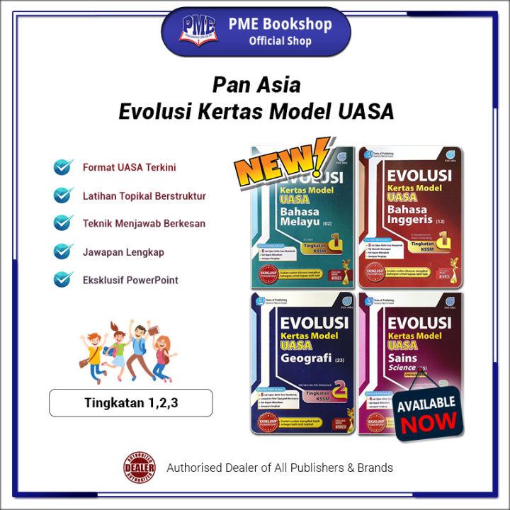 【PME Bookshop】 Pan Asia Publications: Evolusi Kertas Model UASA KSSM ...