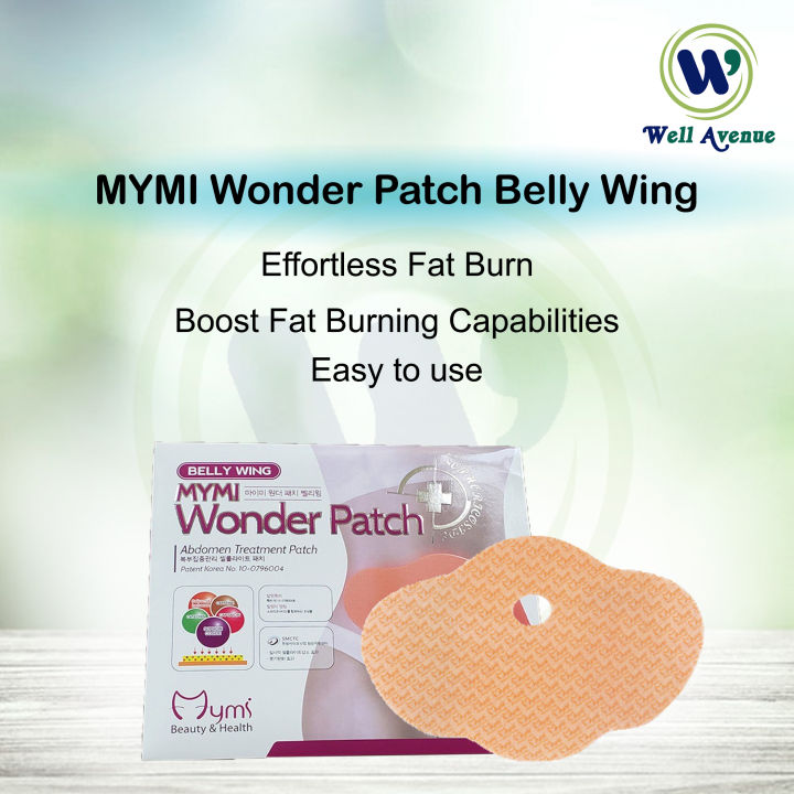 (5pcs) MYMI Wonder Patch Korean Slimming Patch Belly Abdomen Weight ...