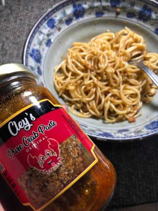 Cley's Famous Crab Paste PURE ALIGUE 220g in Original and Spicy Flavour ...