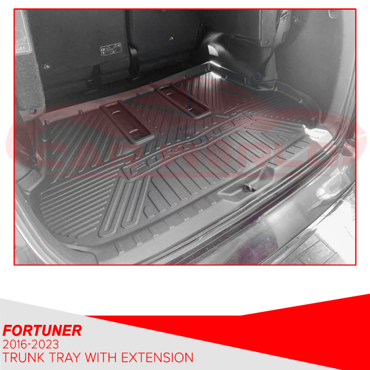 TOYOTA FORTUNER 2016 - 2023 OEM TRUNK TRAY WITH EXTENSION (2016 2017 ...