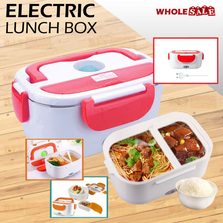 Multi Function Portable Electric Lunch Box / Bekas Makanan Multifungsi ...