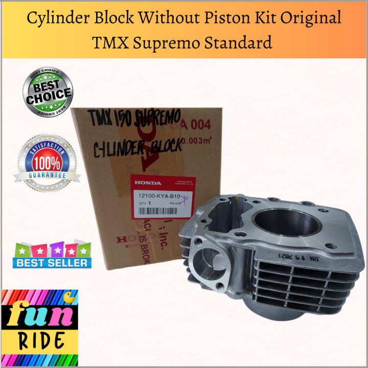 Cylinder Block Without Piston Kit Original TMX Supremo Standard | Lazada PH