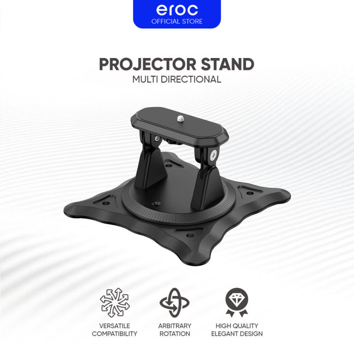 Eroc projector stand multi directional 360-degree pan-tilt rotating ...