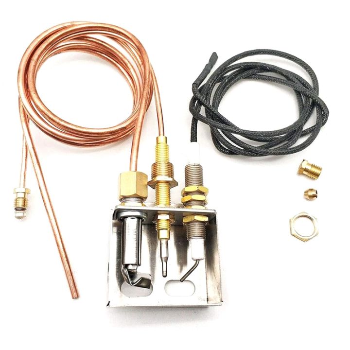 1 Set Gas Thermocouple Gas Burner Thermocouple Heating Gas Burner ...