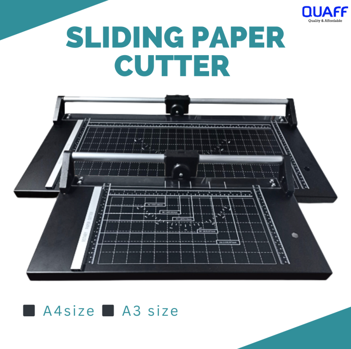 QUAFF Sliding Cutter Paper Cutter A4 & A3 size Heavy Duty | Lazada PH