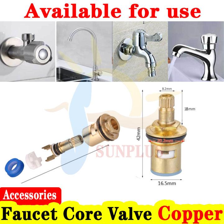 Copper Faucet Valve core Faucet spool Ceramic Disc Faucet Cartridge For ...