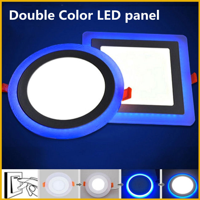 LED Pin light tri color Panel Light Recessed downlight Ceiling Light ...