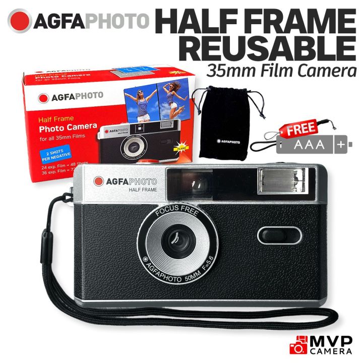 AGFAPHOTO AGFA Half Frame Foto Kamera Analogue 135 35mm REUSABLE Film ...