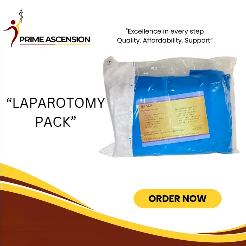 DISPOSABLE LAPAROTOMY PACK STERILE COMPLETE SURGICAL PACK | Lazada PH