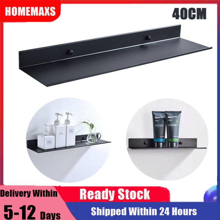 HOMEMAXS Bathroom Toilet Rack Wall Mount Shelving Shelf Kitchen ...