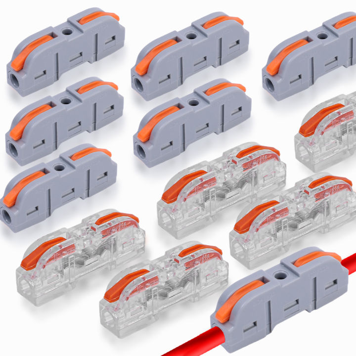 5pcs Mini Fast Wiring Cable Connectors Universal Compact Splitter ...