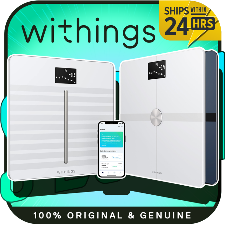 Withings Body+ - Digital Wi-Fi Smart Scale | Lazada