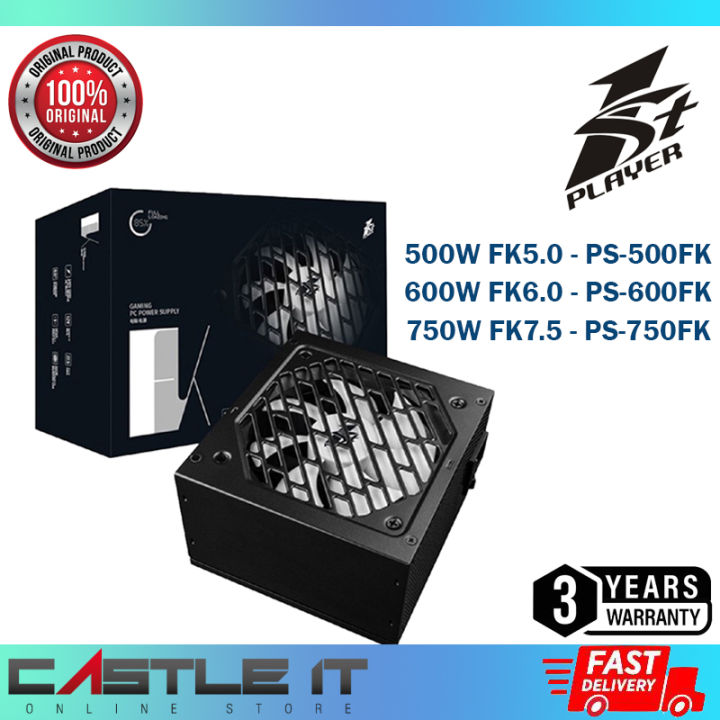 1st Player FK Series FK7.5 750W PS-750FK FK6.0 600W PS-600FK FK5.0 500W ...