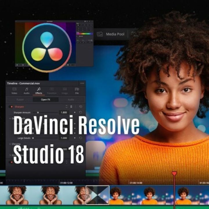 DaVinci Resolve Studio 18.0.0.36 (x64) ตัวเต็ม ถาวร โปรแกรมตัดต่อวิดีโอ ระดับมืออาชีพ รองรับภาษา ...