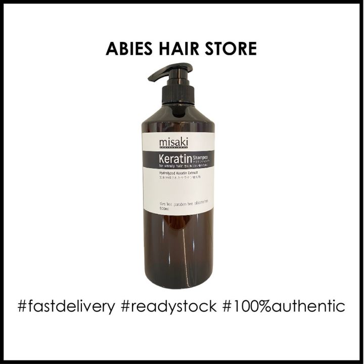 MISAKI HAIR SOLUTION KERATIN SHAMPOO 800ML | Lazada