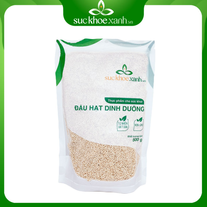 Hạt quinoa trắng (diêm mạch ) Sức Khỏe Xanh - 500g/túi - Nhập khẩu Peru ...