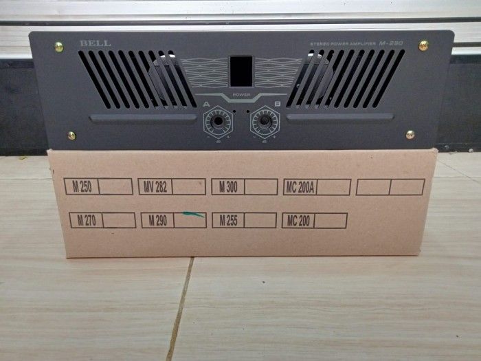 BOX POWER AMPLIFIER BELL M290 Box power bell M 290 | Lazada Indonesia