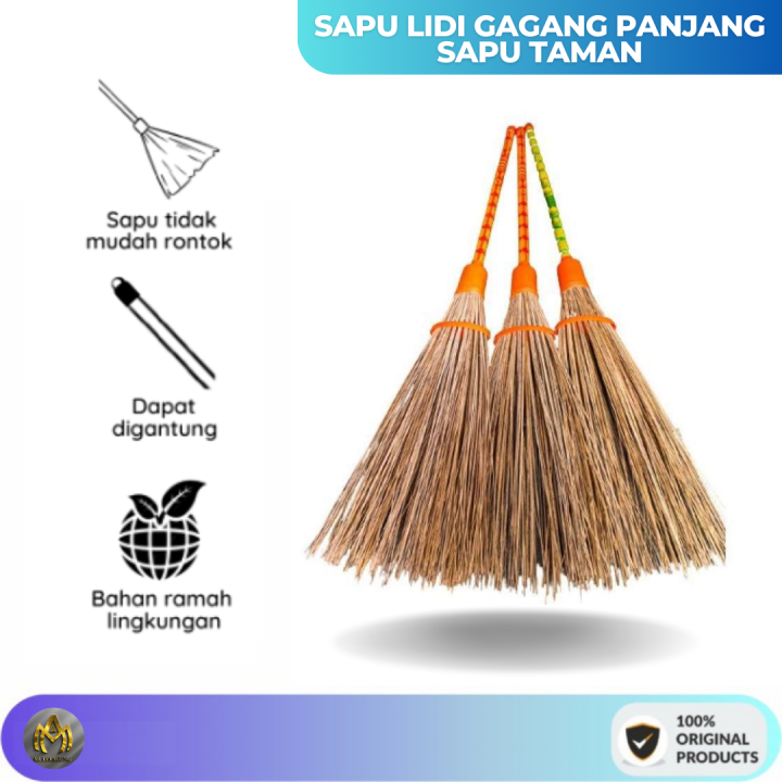 Sapu lidi serbaguna untuk untuk kasur dan halaman Sapu Lidi Taman Besar ...