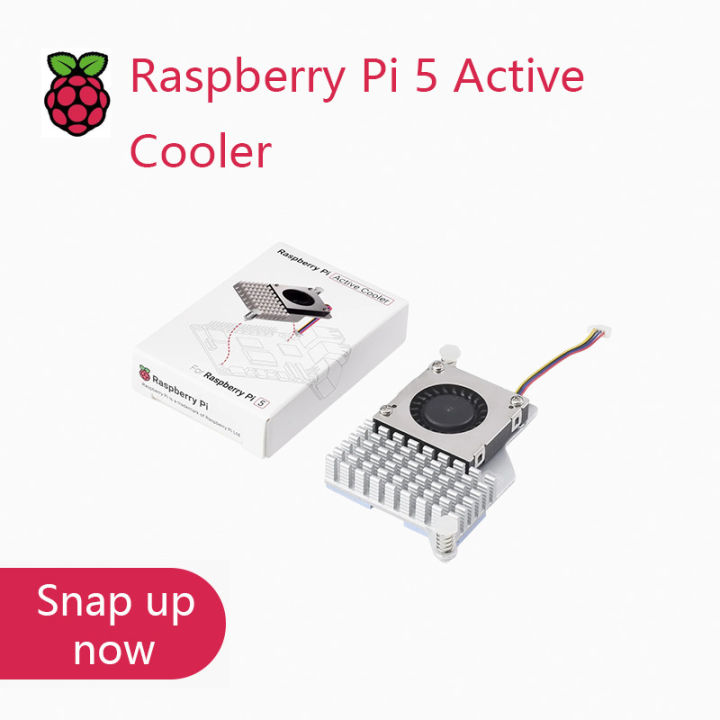 Official Raspberry Pi Active Cooler For Raspberry Pi 5, Temperature ...