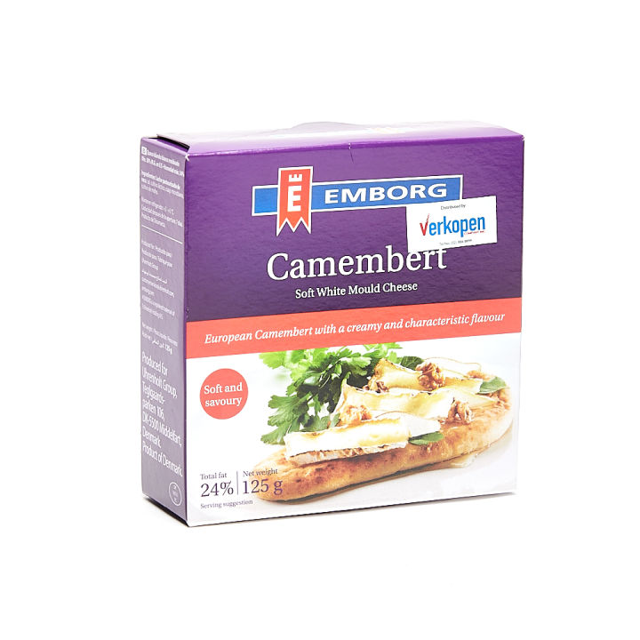 Emborg Camembert Soft White Mould Cheese 125g | Lazada PH