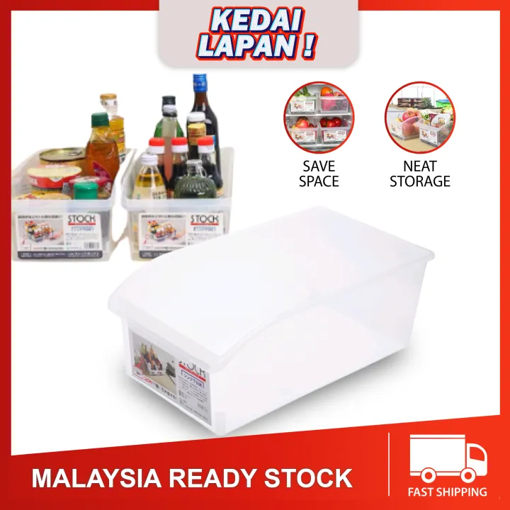 Japanese-Style Drawer Type Transparent Storage Box Without Lid ...