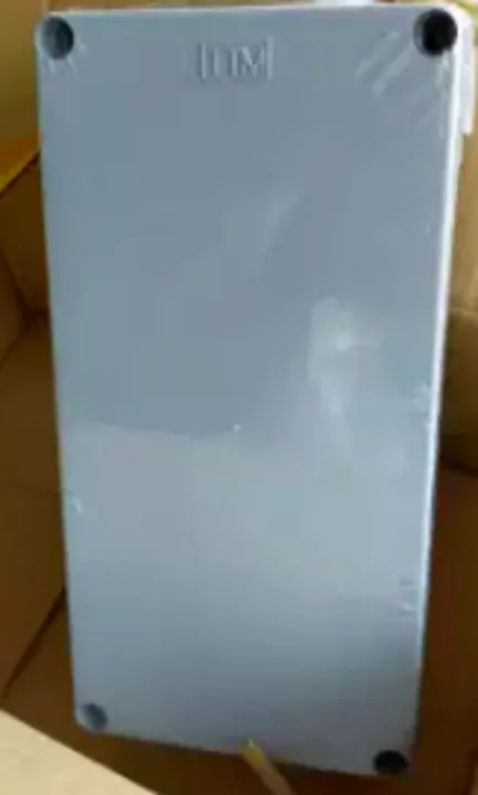 TTM กล่องกันน้ำ 5X10นิ้ว บ๊อกไฟ รุ่น T-203 สีเทา (รุ่น 12X24.5X9 CM) กล่องพลาสติก กันฝน กันน้ำ ...