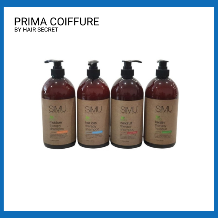 SIMU Eco Hair Loss Therapy Shampoo (Contains Vitamin E) 1000ML | Lazada