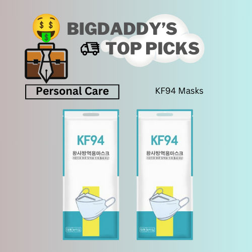 KF94 Mask white strap, 4 PLY Face Masks 3ply Face Masks, 3D, Duckbill ...