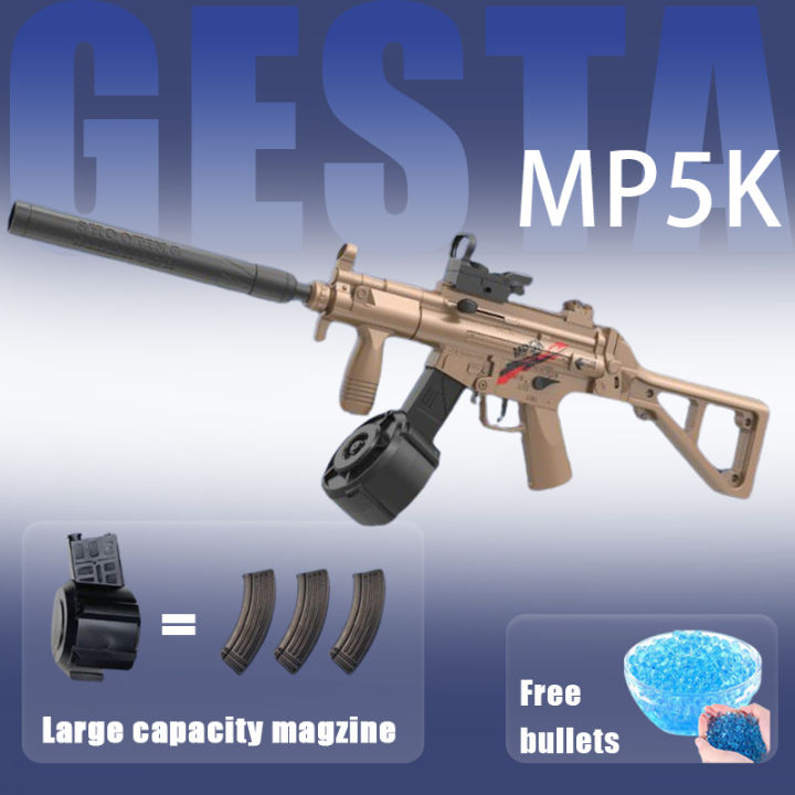 MP5K Electric Manual Gel Blasters Toy Air Soft Pistol Gun Blaster for ...