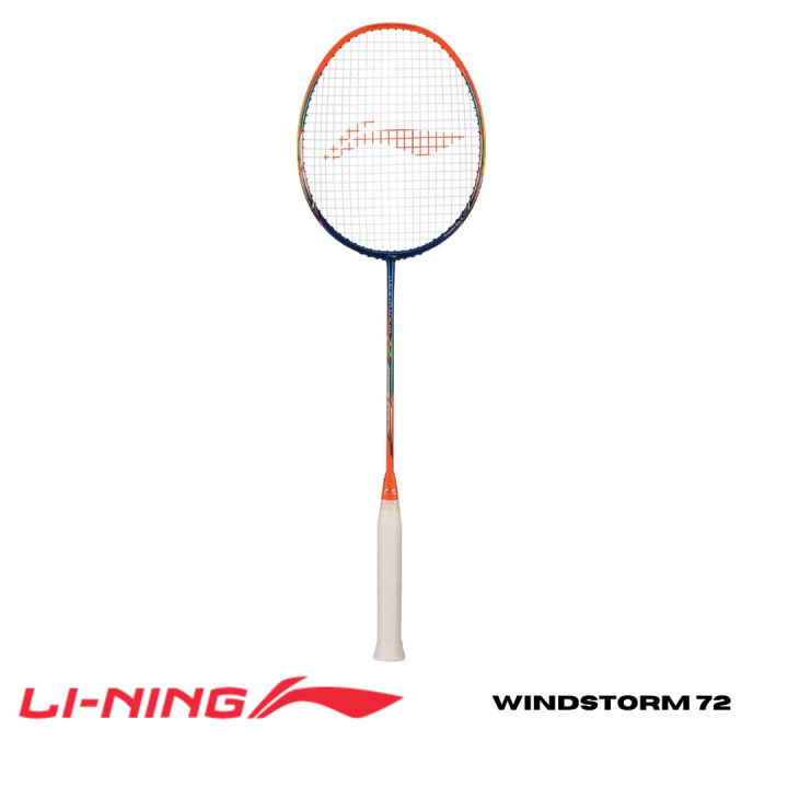 LINING WINDSTORM 72(NAVY/ORANGE) BADMINTON RACKET | Lazada Singapore