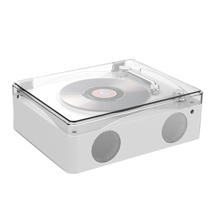 Retro CD Player Bluetooth 5.0 Rechargeable Built-in Speaker Portable ...