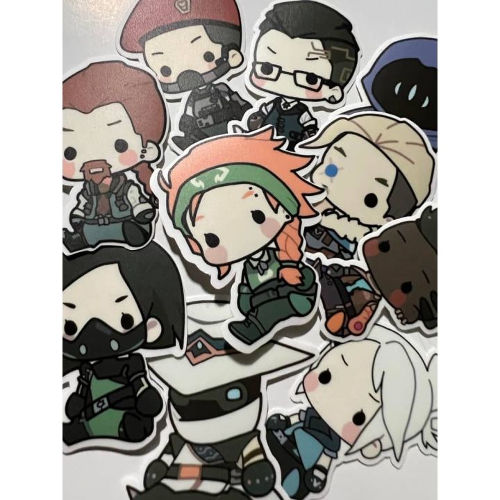 Valorant Laminated Matte Vinyl Stickers - Waterproof | Lazada PH