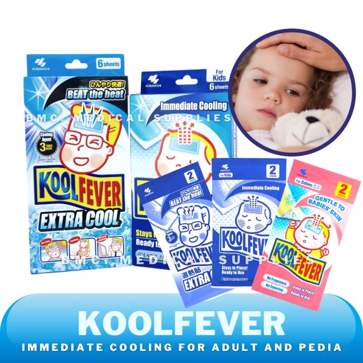 KOOLFEVER - Immediate Cooling (For Adult and Pedia) | Lazada PH
