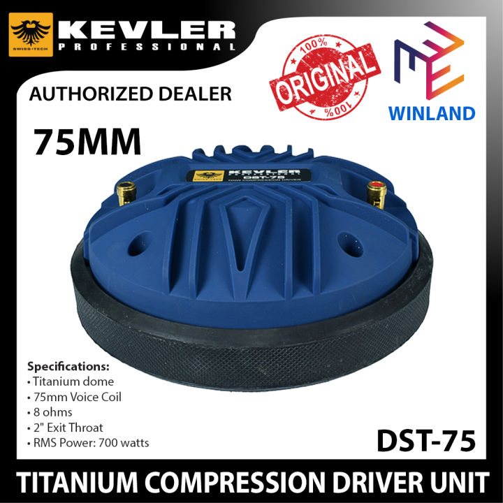 Kevler Professional by Winland 300W-700W RMS 8ohms Titanium Compression ...